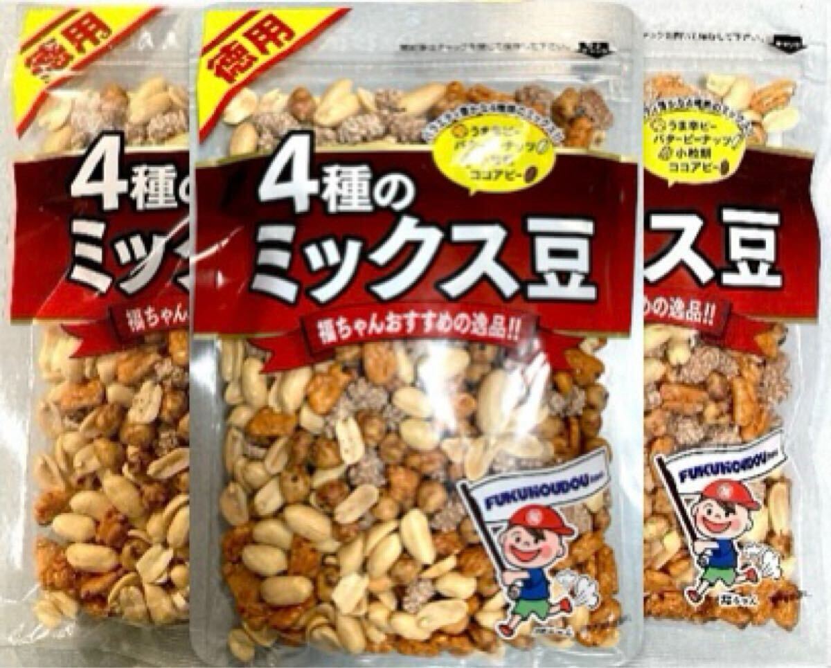 Yahoo!オークション - 4種のミックス豆 315g×3袋 (うま辛ピー バター...