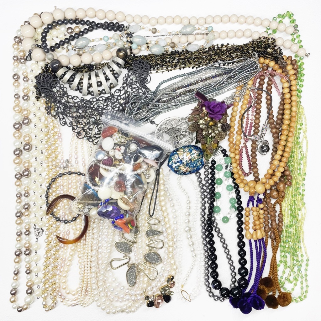 Yahoo!オークション - 【人気】アクセサリー まとめ 総重量 1 445g ネ...