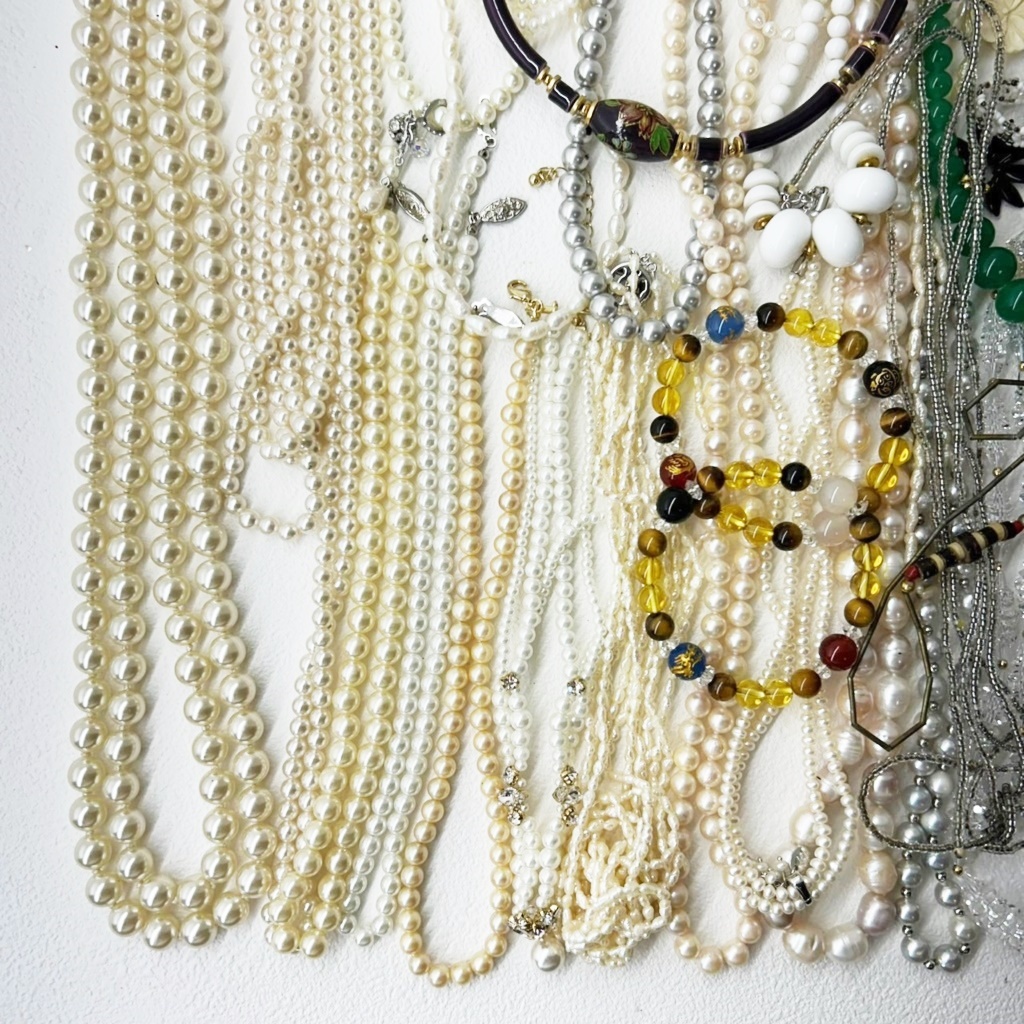 Yahoo!オークション - 【人気】アクセサリー まとめ 総重量 1 385g ネ...