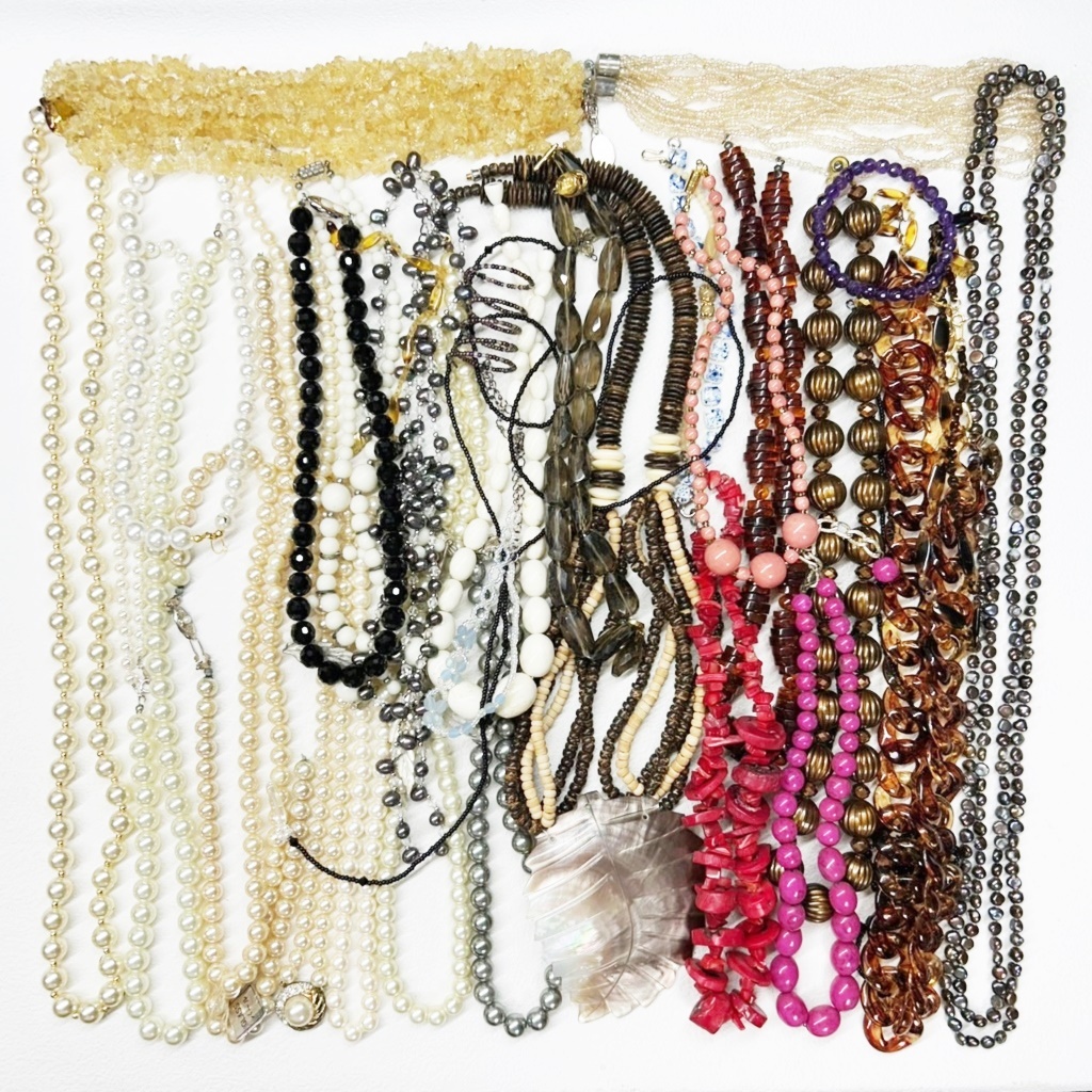 Yahoo!オークション - 【人気】アクセサリー まとめ 総重量 1 315g ネ...