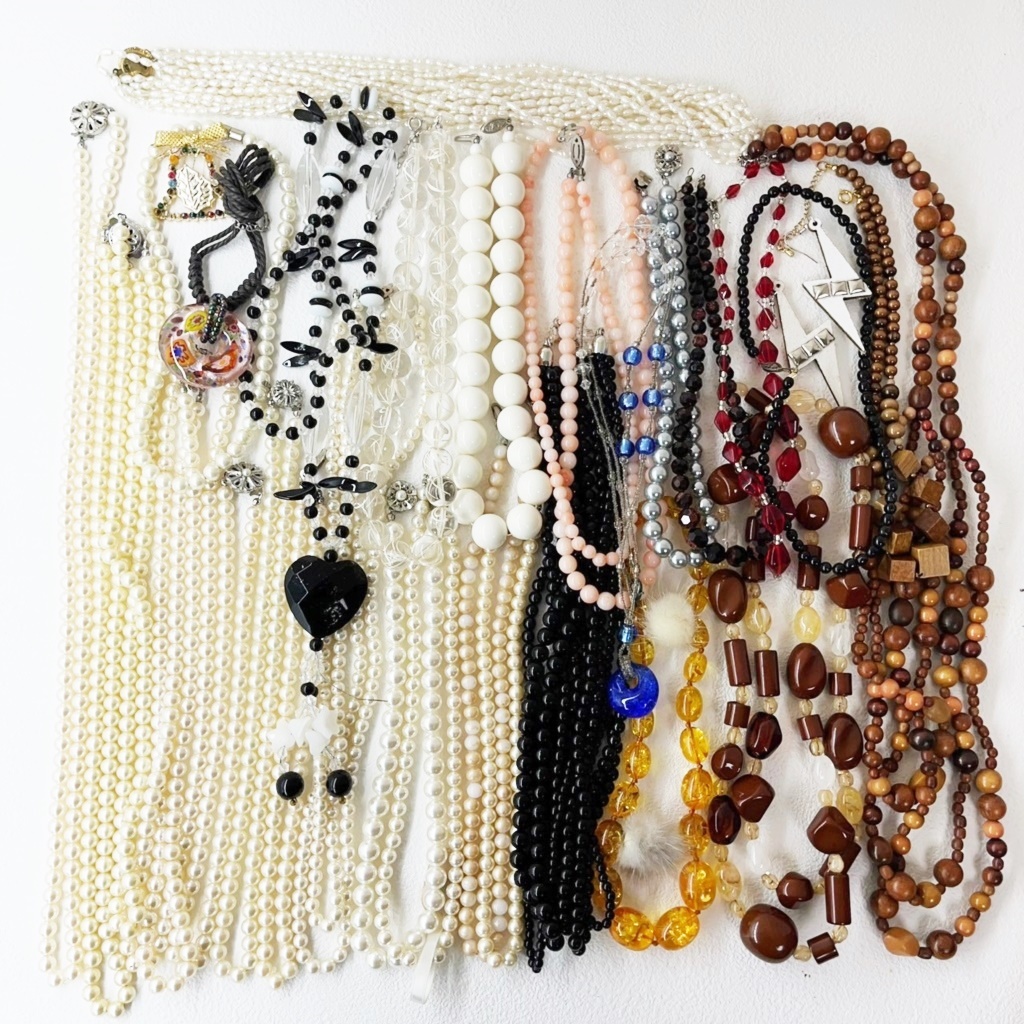 Yahoo!オークション - 【人気】アクセサリー まとめ 総重量 1 215g ネ...