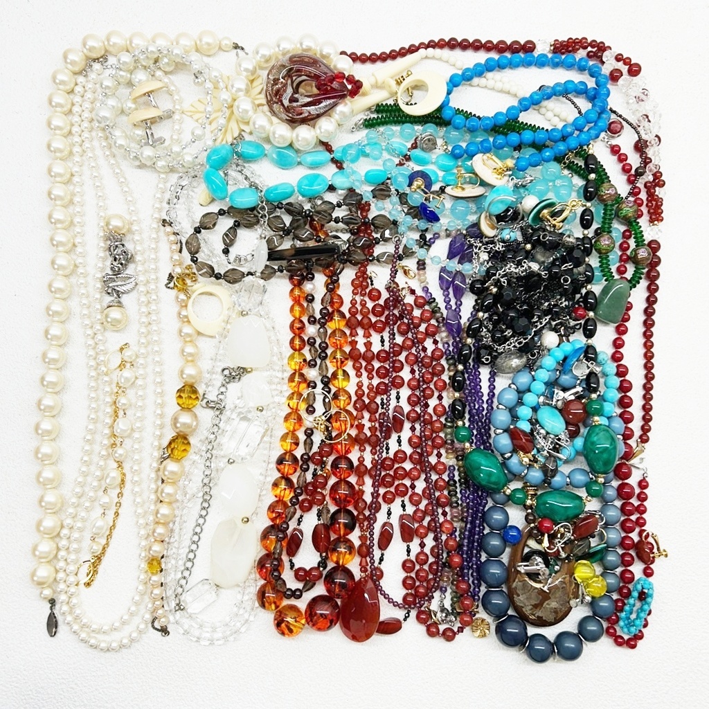 Yahoo!オークション - 【人気】アクセサリー まとめ 総重量 1 195g ネ...