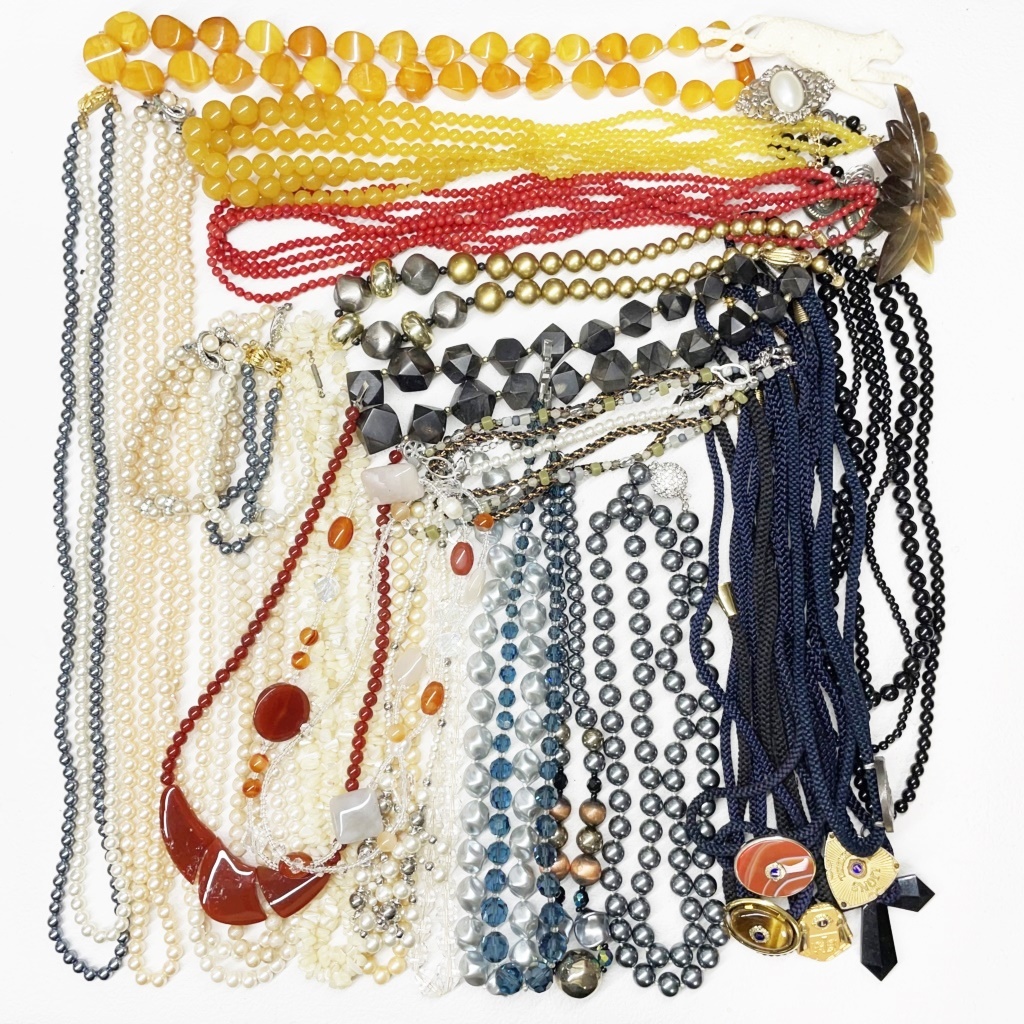 Yahoo!オークション - 【人気】アクセサリー まとめ 総重量 1 295g ネ...