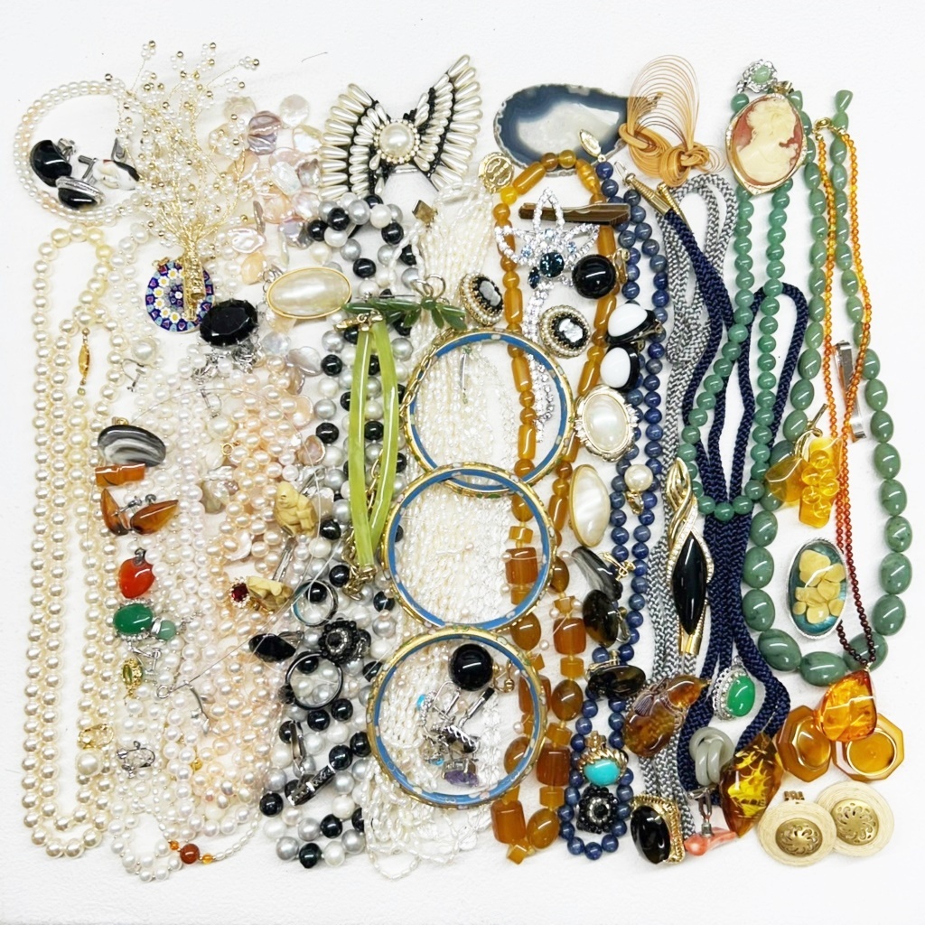 Yahoo!オークション - 【人気】アクセサリー まとめ 総重量 1 275g ネ...