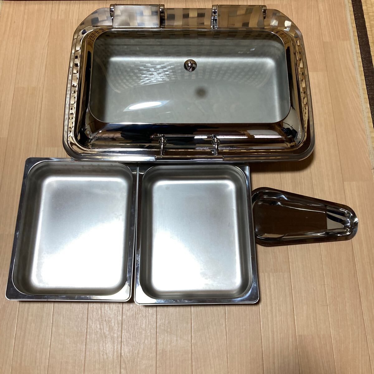 Yahoo!オークション - キンゴ フードウォーマー KINGO IH角チェーフィ...