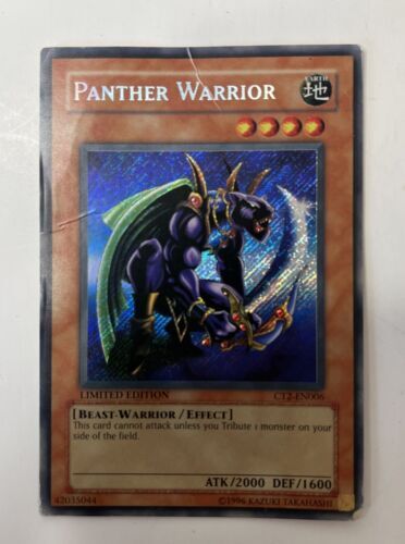 Yahoo!オークション - Panther Warrior - CT2-EN006 Secret Rare Yugio...