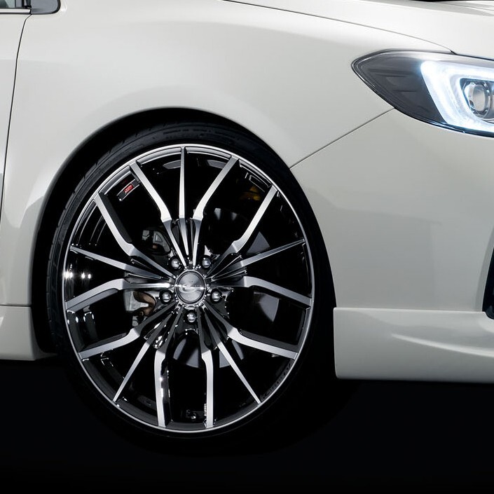 Yahoo!オークション - レオニス VX ホイール1本 20x8.5 +45 114.3 5H(B...