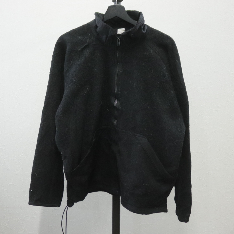 Yahoo!オークション - L205 90sビンテージ フルジップ 無地 フリースジ...