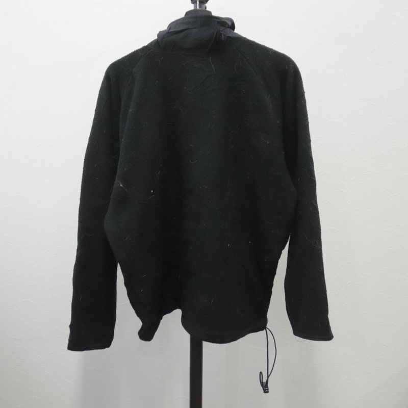 Yahoo!オークション - L205 90sビンテージ フルジップ 無地 フリースジ...