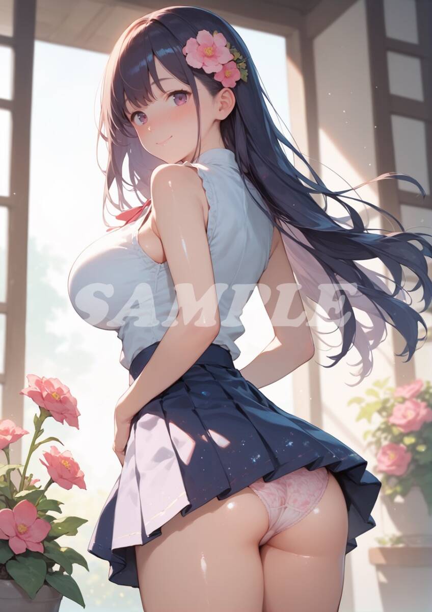 Yahoo!オークション - Y93【一点物】A4 AI美女 ポスター オリジナル 高...