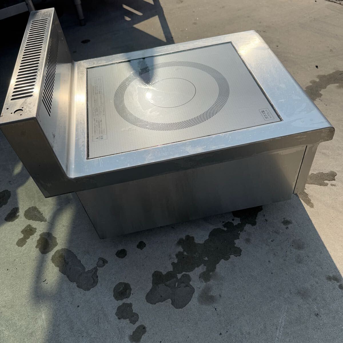 Yahoo!オークション - ホシザキ業務用電磁調理器 HIH-3CE-1 IHコンロ I...