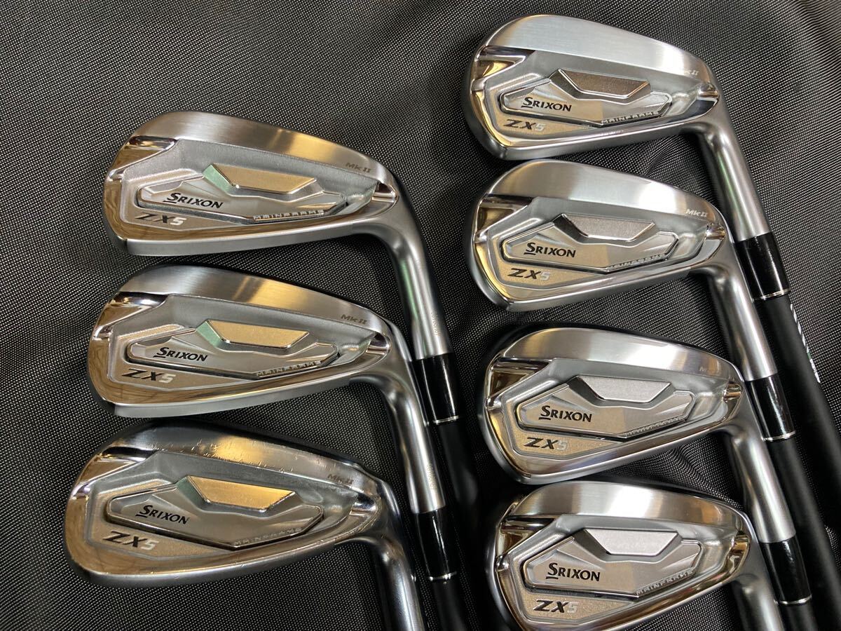 メーカーカスタム SRIXON ZX5 MKⅡ MK2 5I〜AW 7本セット TRAVIL 105 S スリクソン ゼットエックスファイブ トラヴィル トラビル(ダンロップ)｜売買された ...