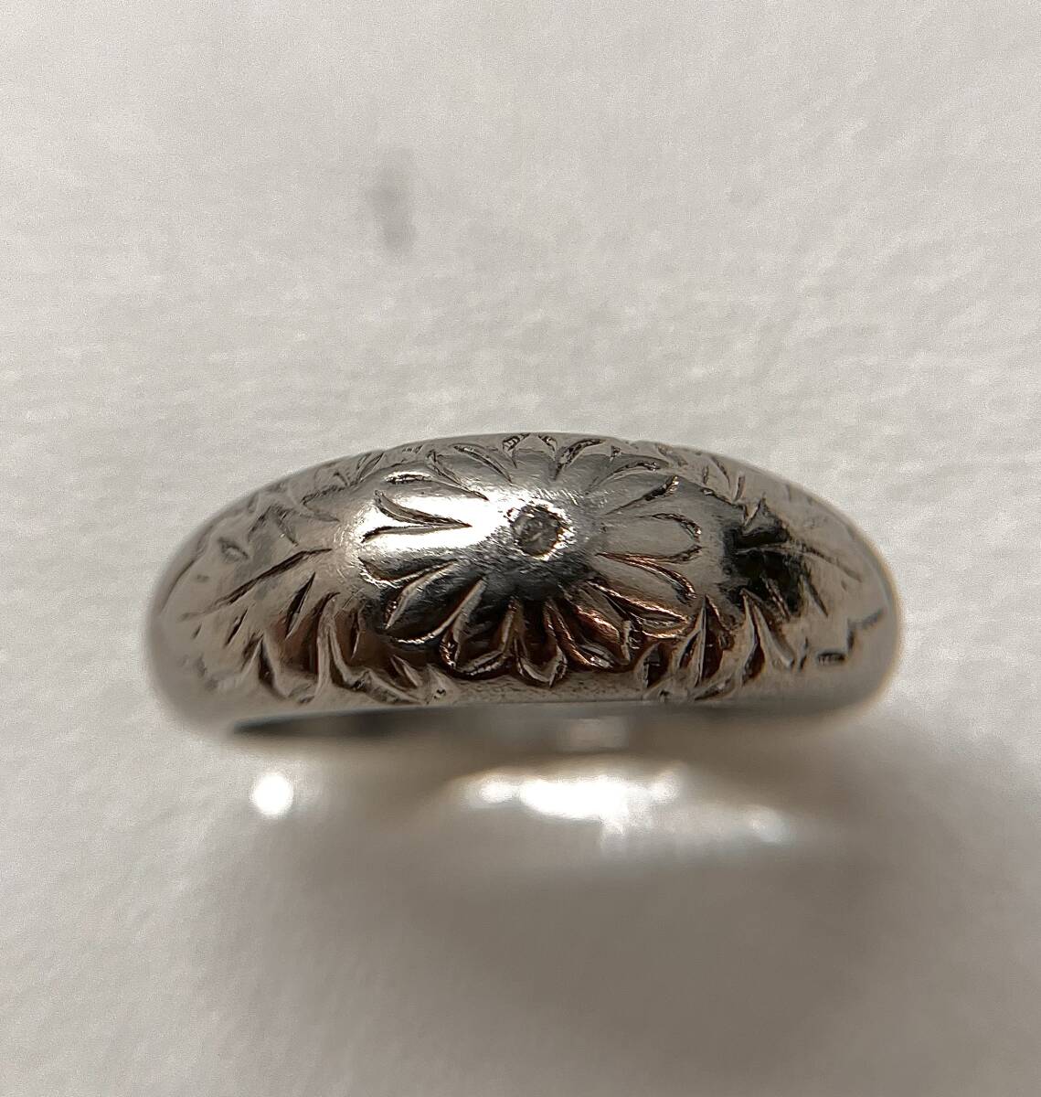 Yahoo!オークション - プラチナ Pt900 ＃13.5／6.0g リング