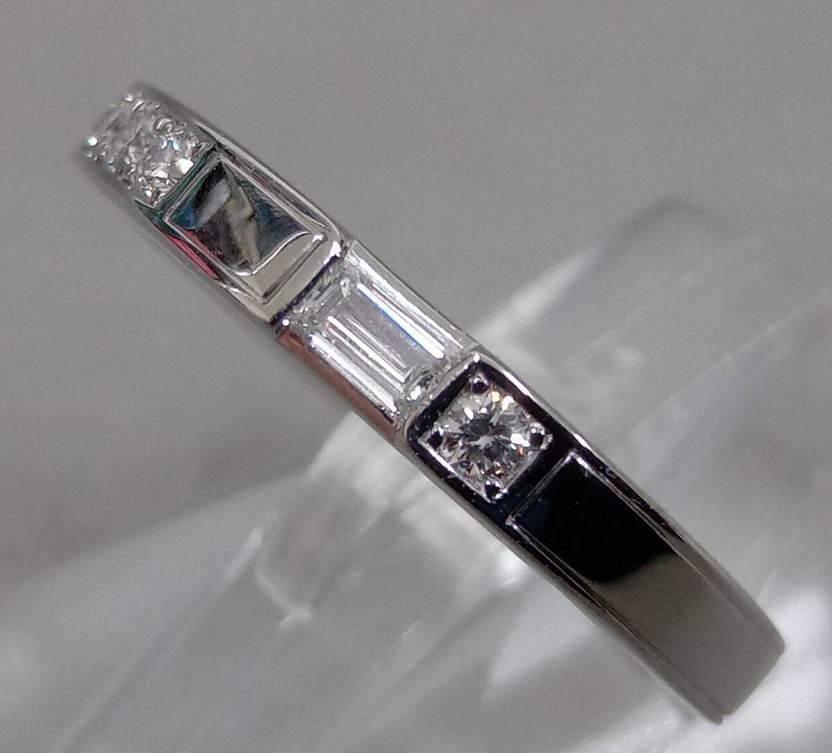 Yahoo!オークション - HARRY WINSTON pt900＃11.5 ダイヤ付 4.2g ブラ...