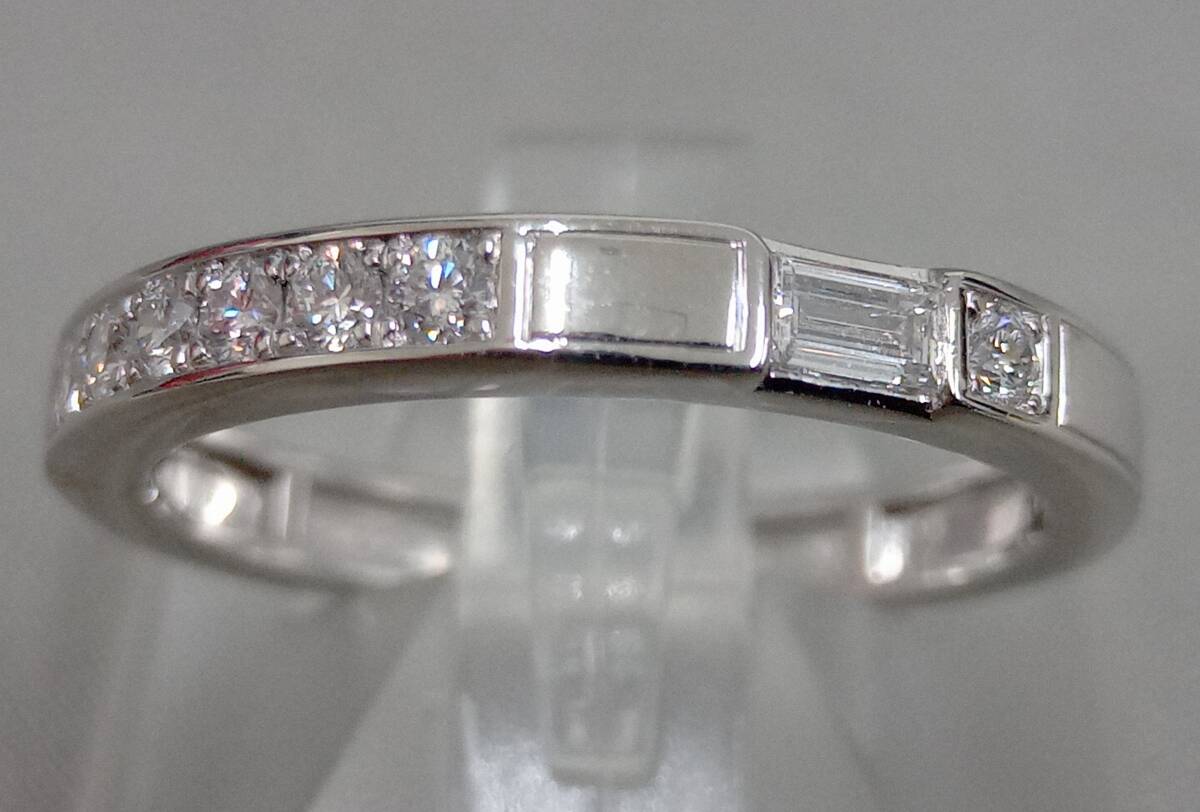 Yahoo!オークション - HARRY WINSTON pt900＃11.5 ダイヤ付 4.2g ブラ...