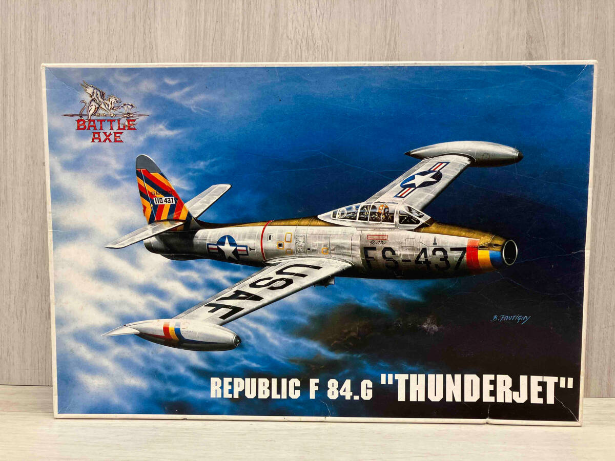 Yahoo!オークション - BATTLE AXE 1/48 REPUBLIC F 84.G 'THUNDERJET'
