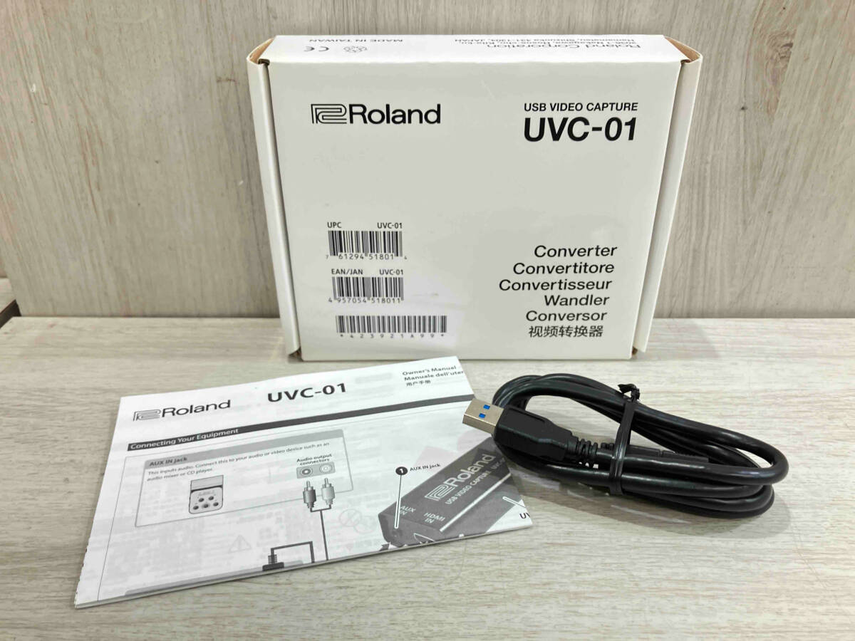 Yahoo!オークション - Roland UVC-01 USBビデオキャプチャー