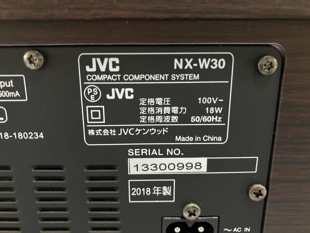Yahoo!オークション - JVC NX-W30 [Bluetooth対応] コンポ（15-06-06）