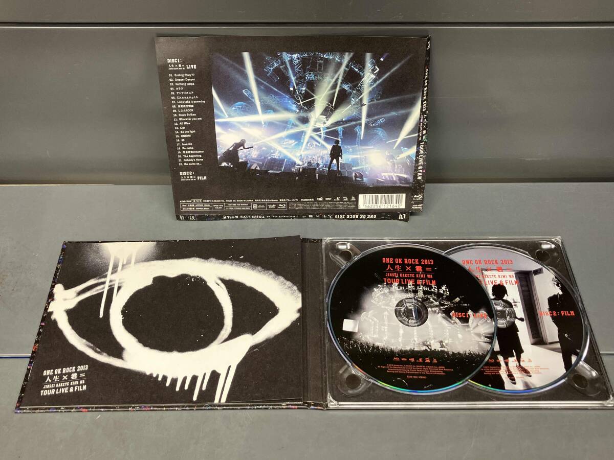 Yahoo!オークション - ONE OK ROCK／ 2013'人生×君='TOUR LIVE&FILM(B...