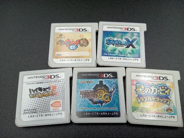 Yahoo!オークション - 3DS ソフト 5点セット （G5-29）