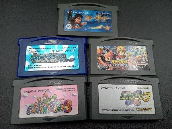 Yahoo!オークション - GBA ソフト 5点セット （G7-35）