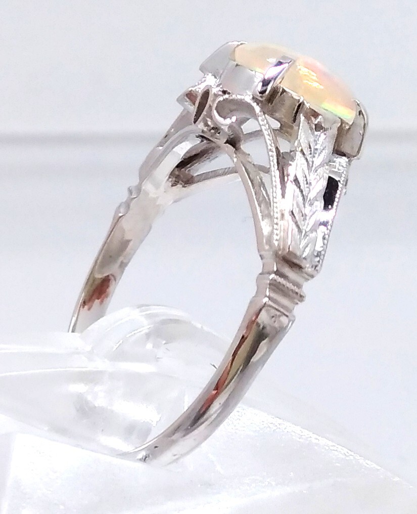 Yahoo!オークション - 【新品仕上げ済/ソーティング付】 K14WG 天然オ...