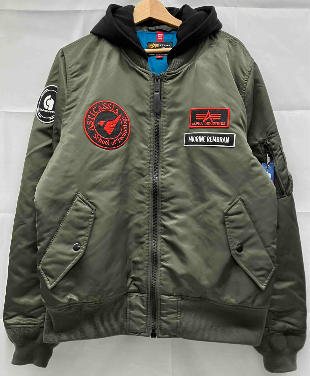 ALPHA INDUSTRIES アルファインダストリーズ MA1 STRICT-G ALPHA MA-1 NATUS 機動戦士ガンダム水星の魔女 XLサイズ 2766185(XLサイズ以上 ...