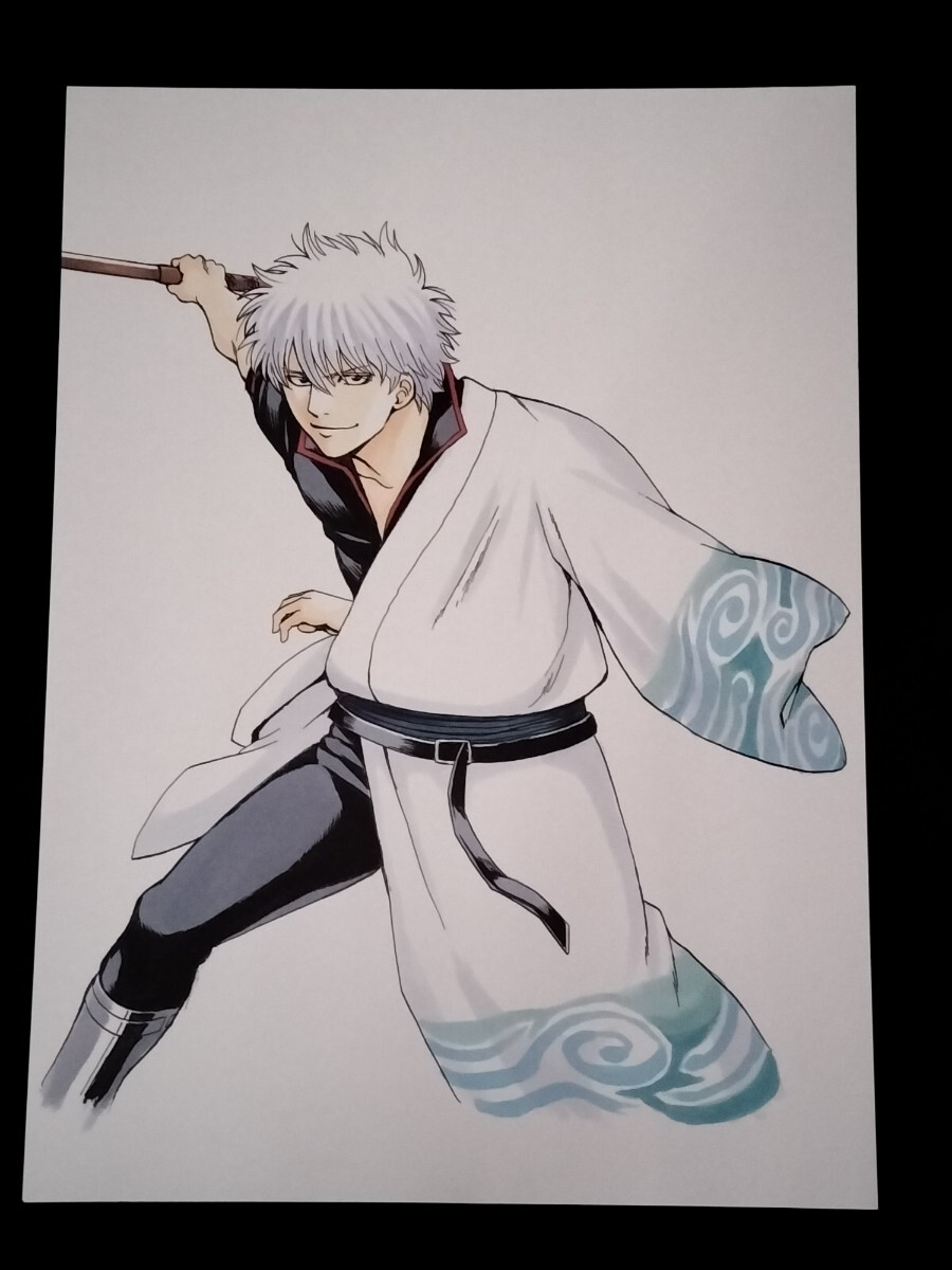 Yahoo!オークション - 銀魂 A4サイズ 複製原画 少年ジャンプ 坂田銀時