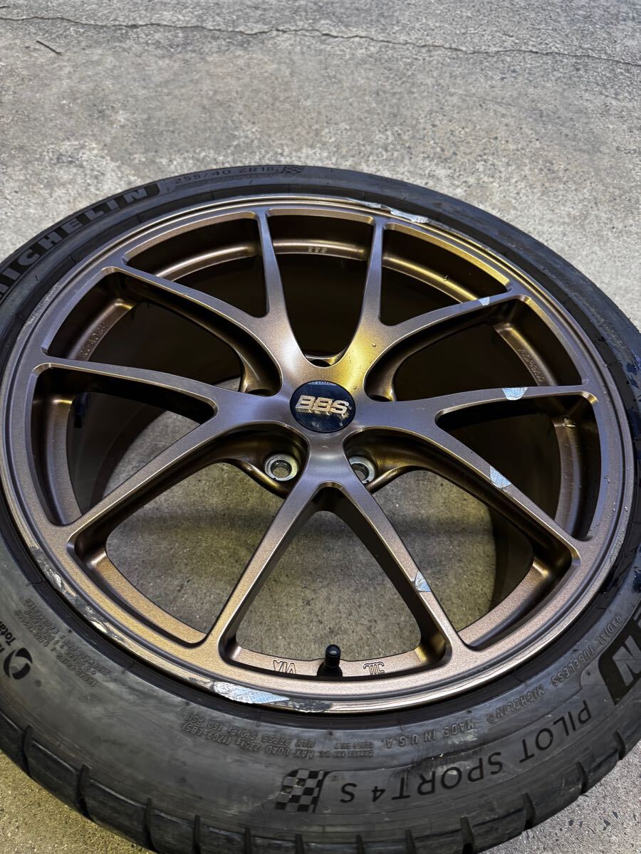 BBS RI-A 18インチ マットブロンズ 傷あり タイヤホイールセット BBS(5穴)｜売買されたオークション情報、yahooの商品情報をアーカイブ公開 - オークファン（aucfan.com）