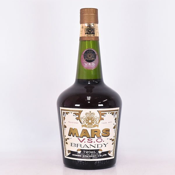 Yahoo!オークション - 大阪府内発送限定 本坊酒造 マルス VSO ブランデ...
