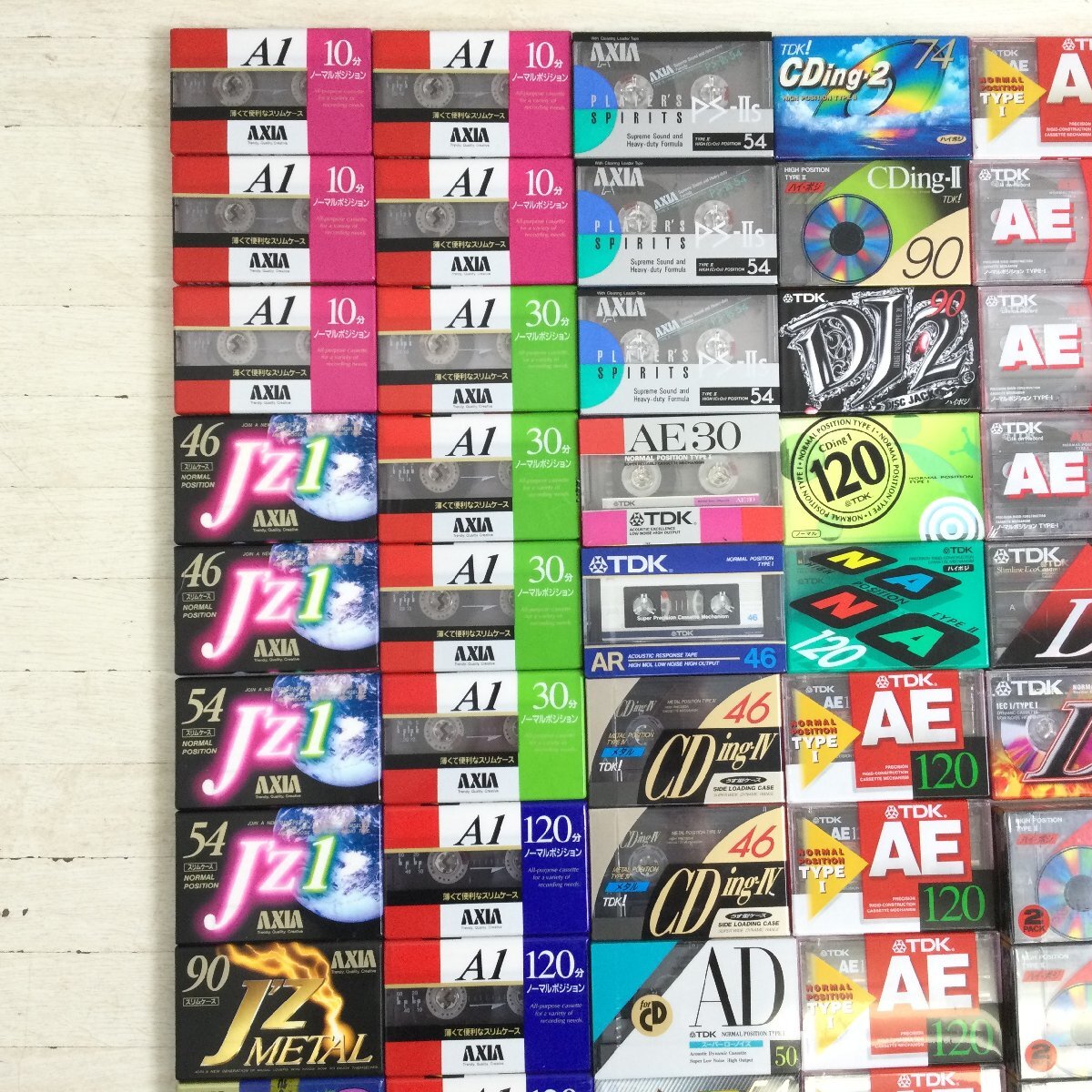 Yahoo!オークション - 1301カセットテープ 115本まとめ maxell TDK SON...