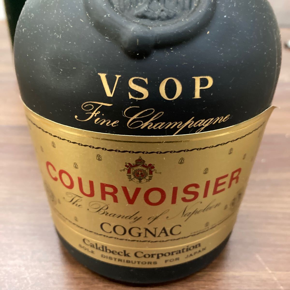 Yahoo!オークション - 未開栓 COGNAC COURVOISIER VSOP Napoleon Bran...