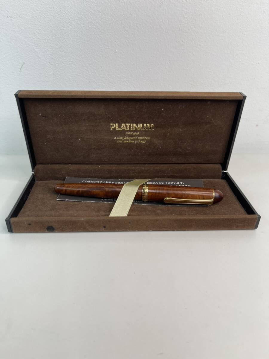 日本代購代標第一品牌【樂淘letao】－PLATINUM プラチナ 万年筆 #3776 ペン先14K 中字 /PLATINUM プラチナ万年筆 14金ゴールド 【No.548】