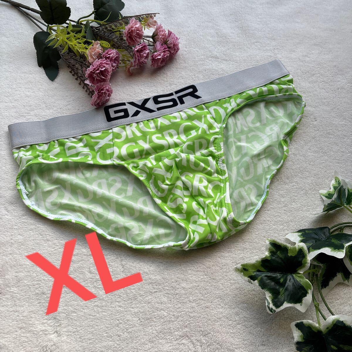 Yahoo!オークション - 新品 メンズ XLサイズ GXSR 触り心地超いい グリ...