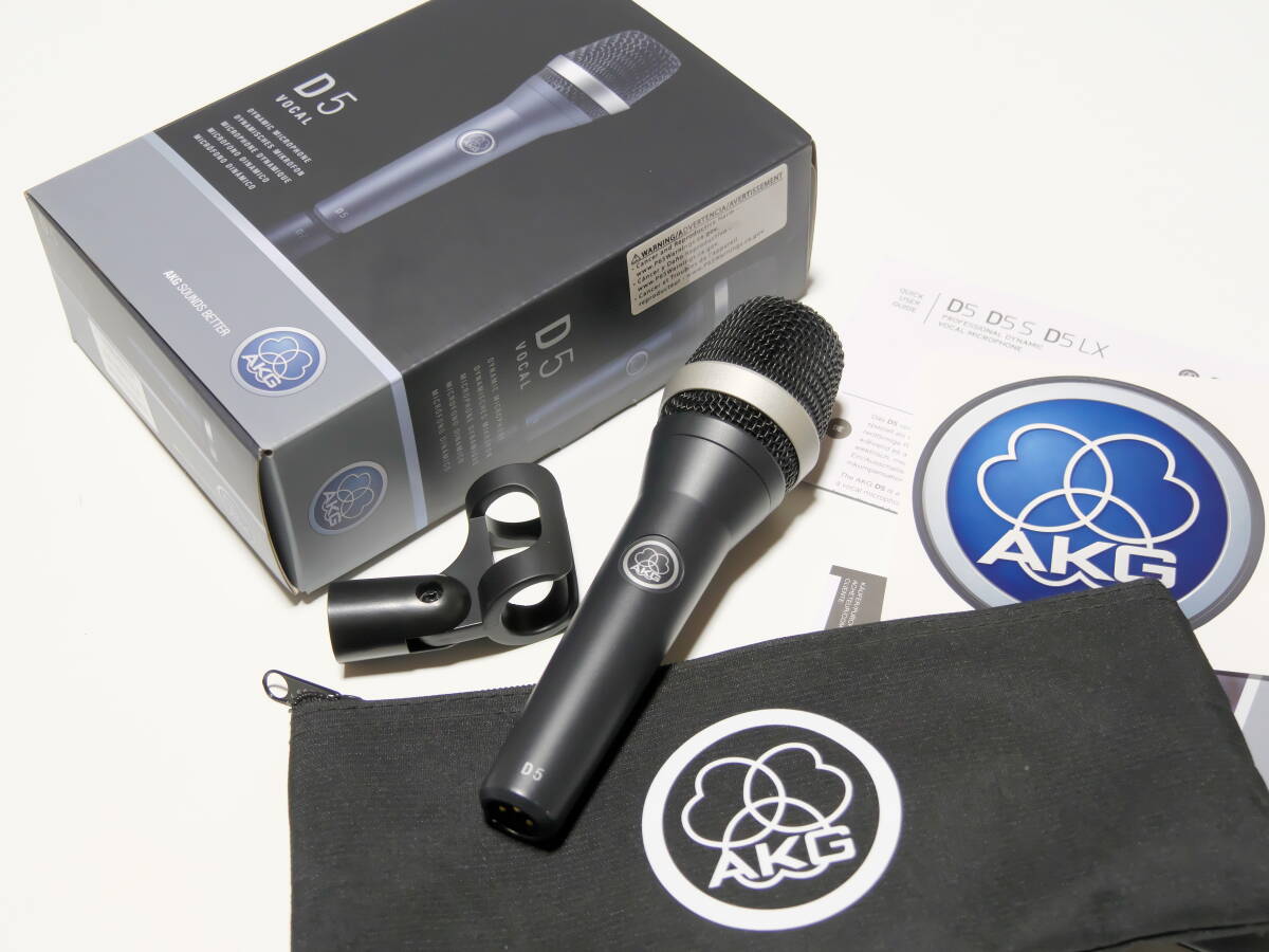 Yahoo!オークション - AKG D5 ステージ用スーパーカーディオイドダイナ...