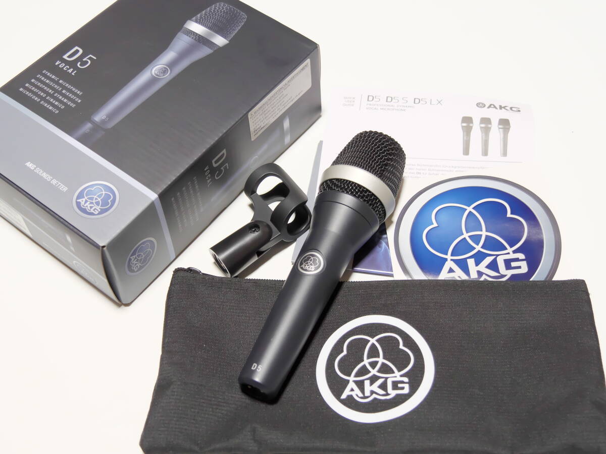 Yahoo!オークション - AKG D5 ステージ用スーパーカーディオイドダイナ...