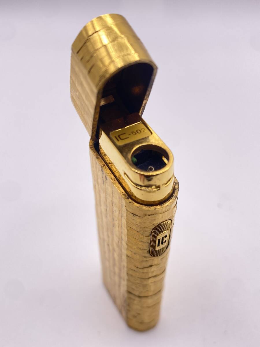 25：SUMI-131 Maruman IC-502 lighter 18K GP マルマン ライター ゴールドカラー 品 現状品 動作未確認(ガスライター)｜売買されたオークション情報 ...