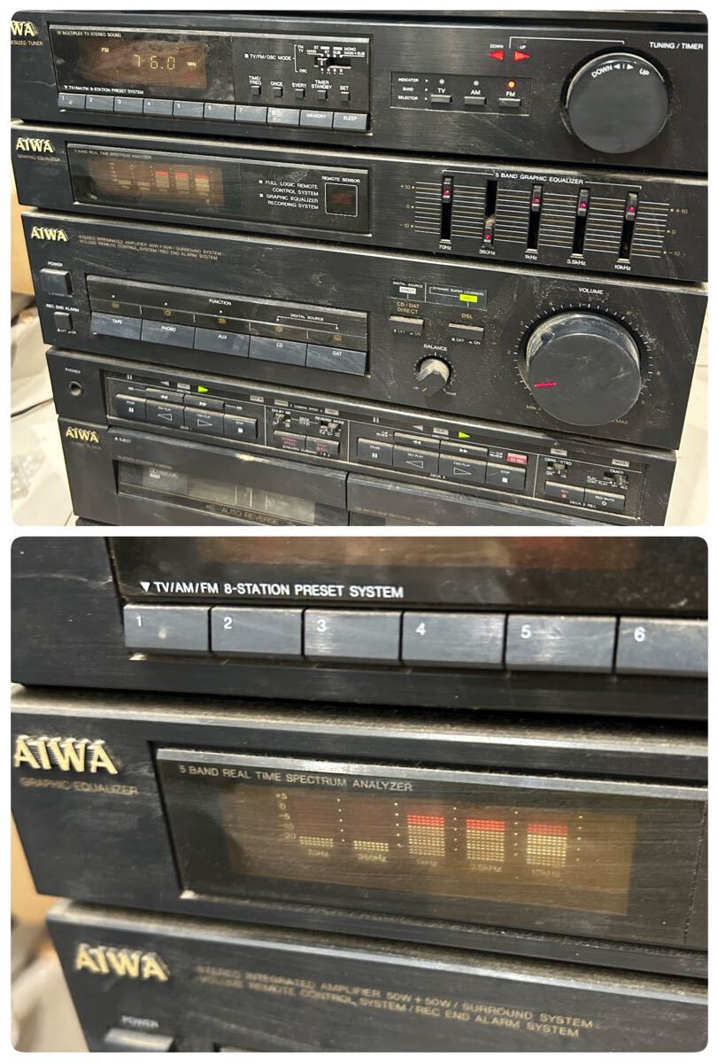 1円スタート AIWA ステレオ システムコンポ CX-S333 ステレオ 1円スタート AIWA ステレオ システムコンポ CX-S333 ステレオ