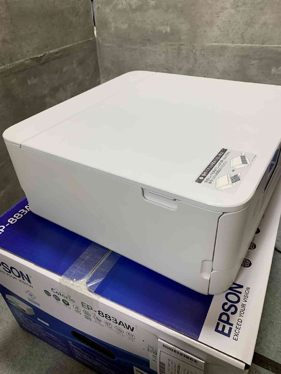 Yahoo!オークション - 【動作OK】EPSON エプソン EP-883AW インクジェ...