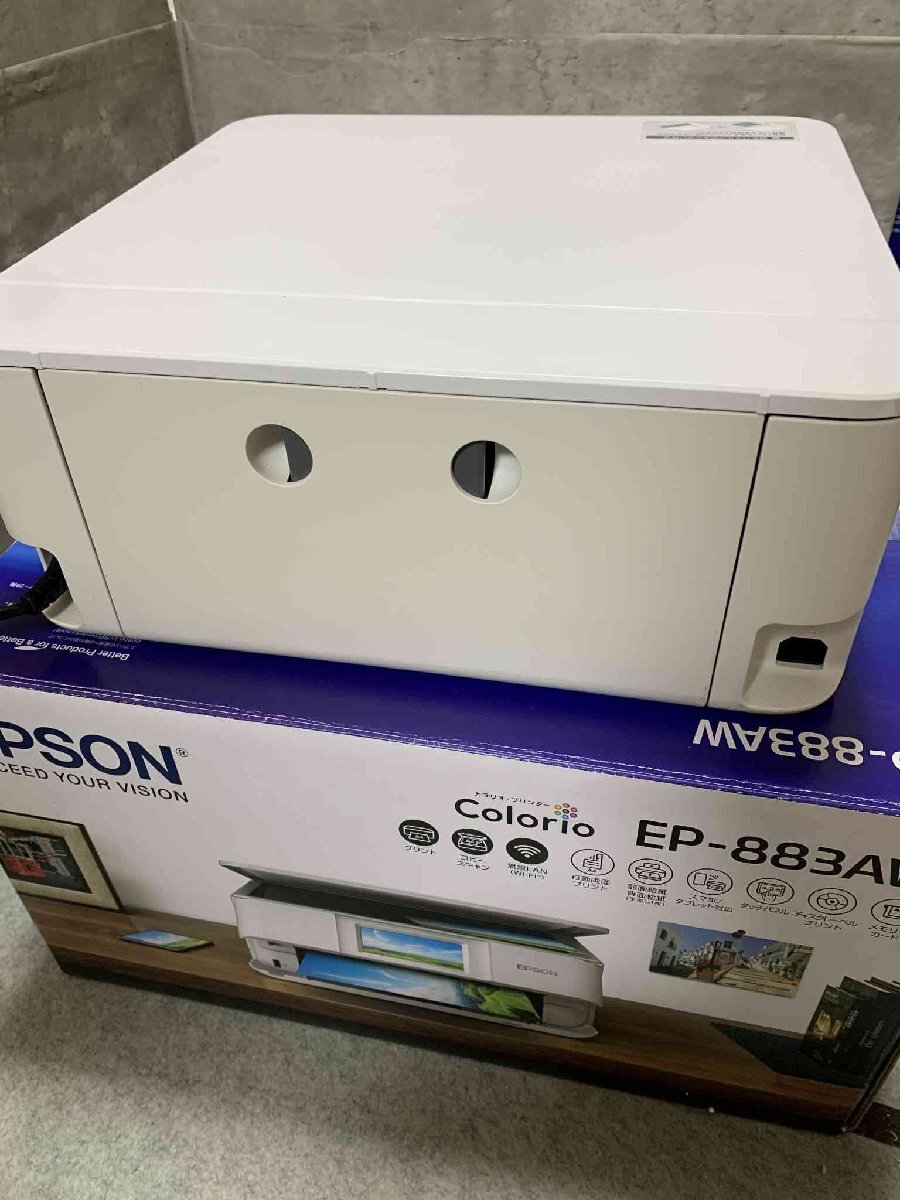 Yahoo!オークション - 【動作OK】EPSON エプソン EP-883AW インクジェ...