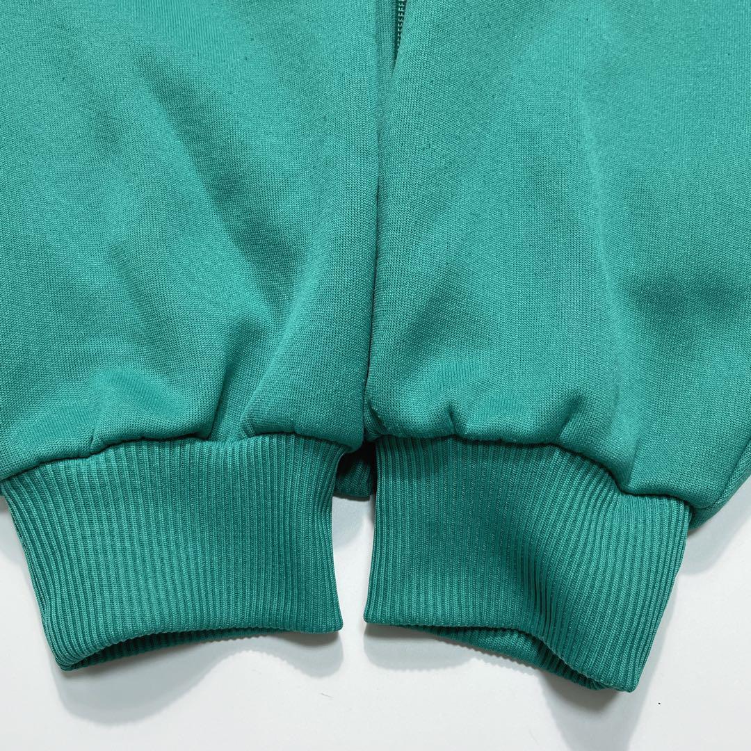 80's adidas アディダス トラックジャケット ジャージ L 緑系 80's adidas アディダス トラックジャケット ジャージ L 緑系