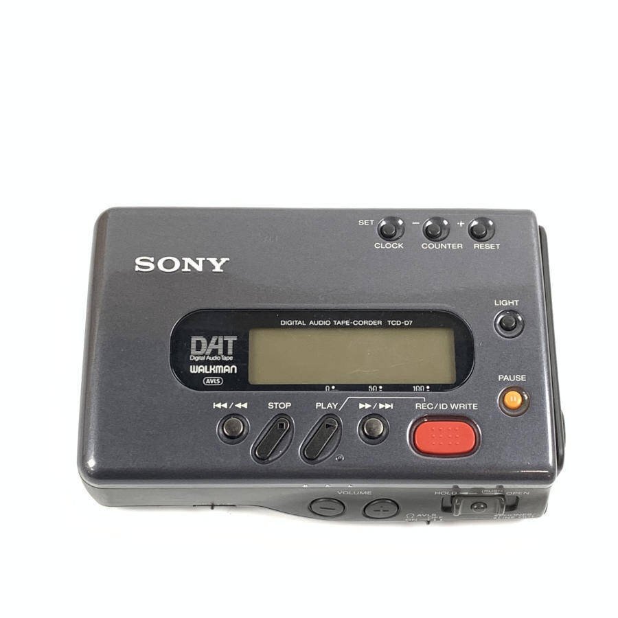 SONY ソニー TCD-D7 DAT WALKMAN ウォークマン ポータブル SONY ソニー TCD-D7 DAT WALKMAN ウォークマン ポータブル