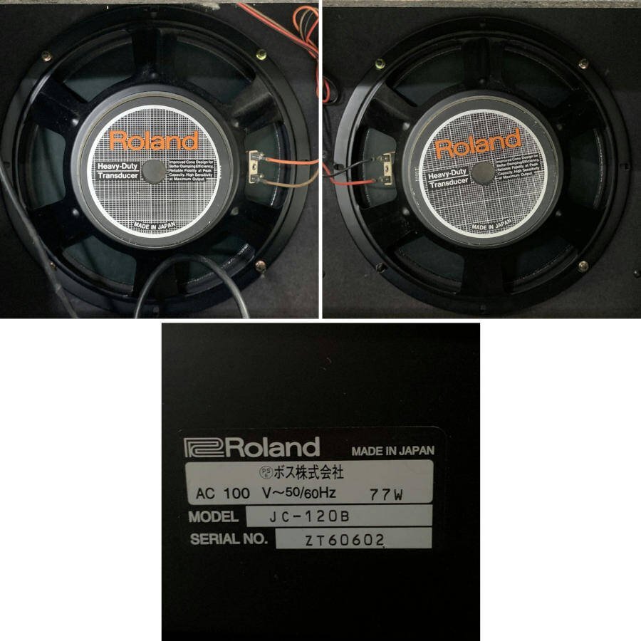 Yahoo!オークション - Roland ローランド JC-120B JAZZ CHORUS-120 ジ...