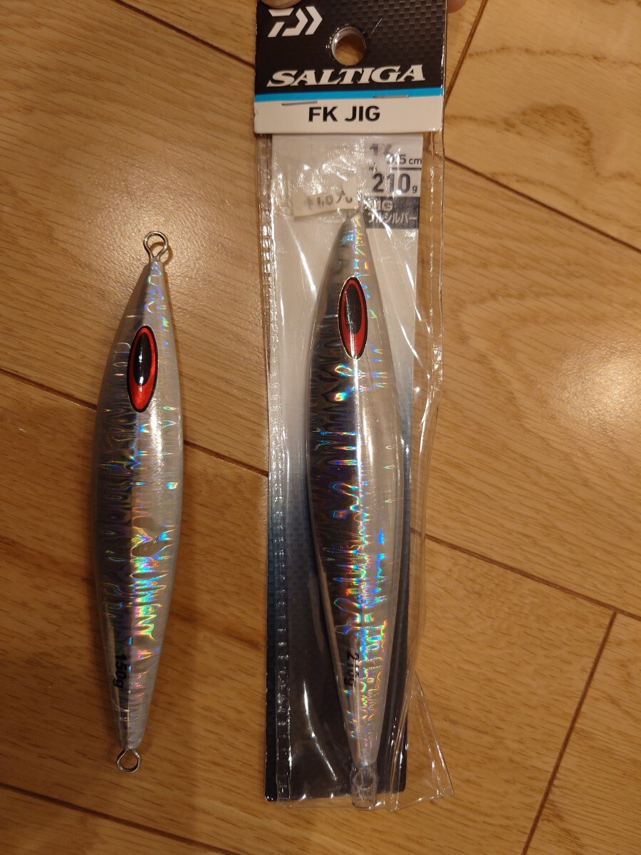 Yahoo!オークション - 送料込み ダイワ ソルティガ FKジグ FK 150g 210...