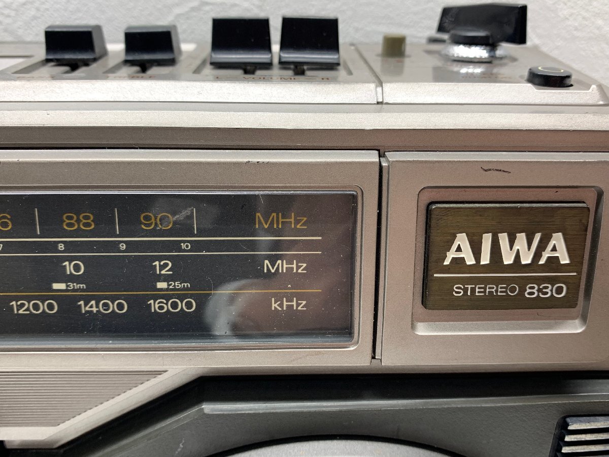 Yahoo!オークション - 【動作未確認】AIWA アイワ TPR-830 ステレオ ラ...