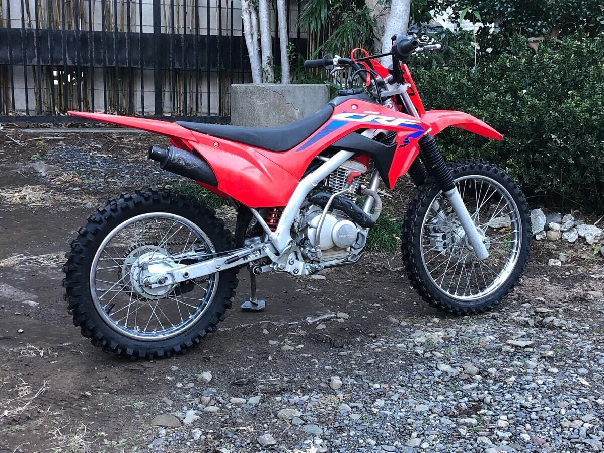Yahoo!オークション - CRF125F 2021年式 書付可 エンデューロ モトクロ...