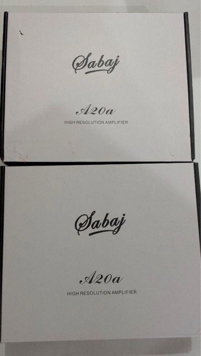 Yahoo!オークション - Sabaj A20a D級パワーアンプその②2台セット