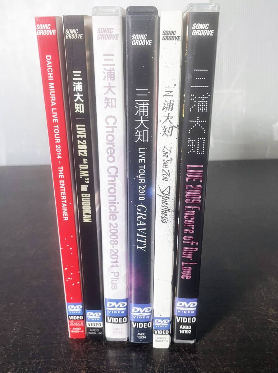 Yahoo!オークション - 中古 6本まとめ 三浦大知 DVD ライブDVD【DVD/6...