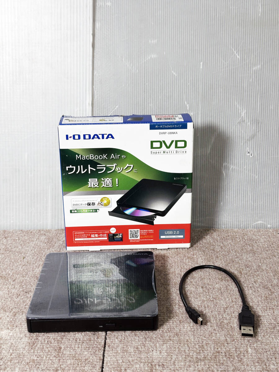 Yahoo!オークション - 中古 I・O DATA/アイ・オーデータ ポータブルDVD...