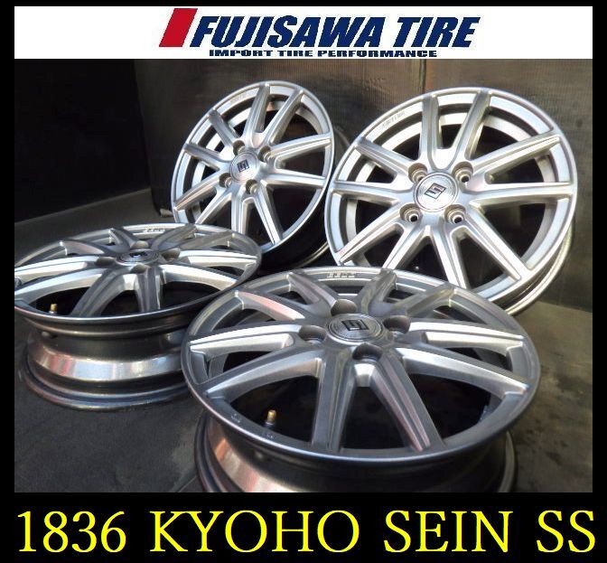Yahoo!オークション - 【1836】T7001075 KYOHO SEIN SS 14x4.5J 4穴 PC...